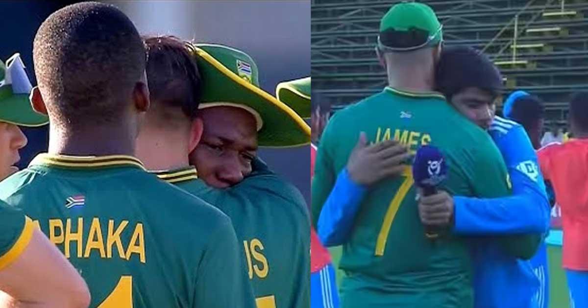 തോല്‍വിയിൽ സൗത്ത് ആഫ്രിക്കന്‍ താരങ്ങളെ ചേര്‍ത്ത് പിടിച്ച് ഇന്ത്യന് ...